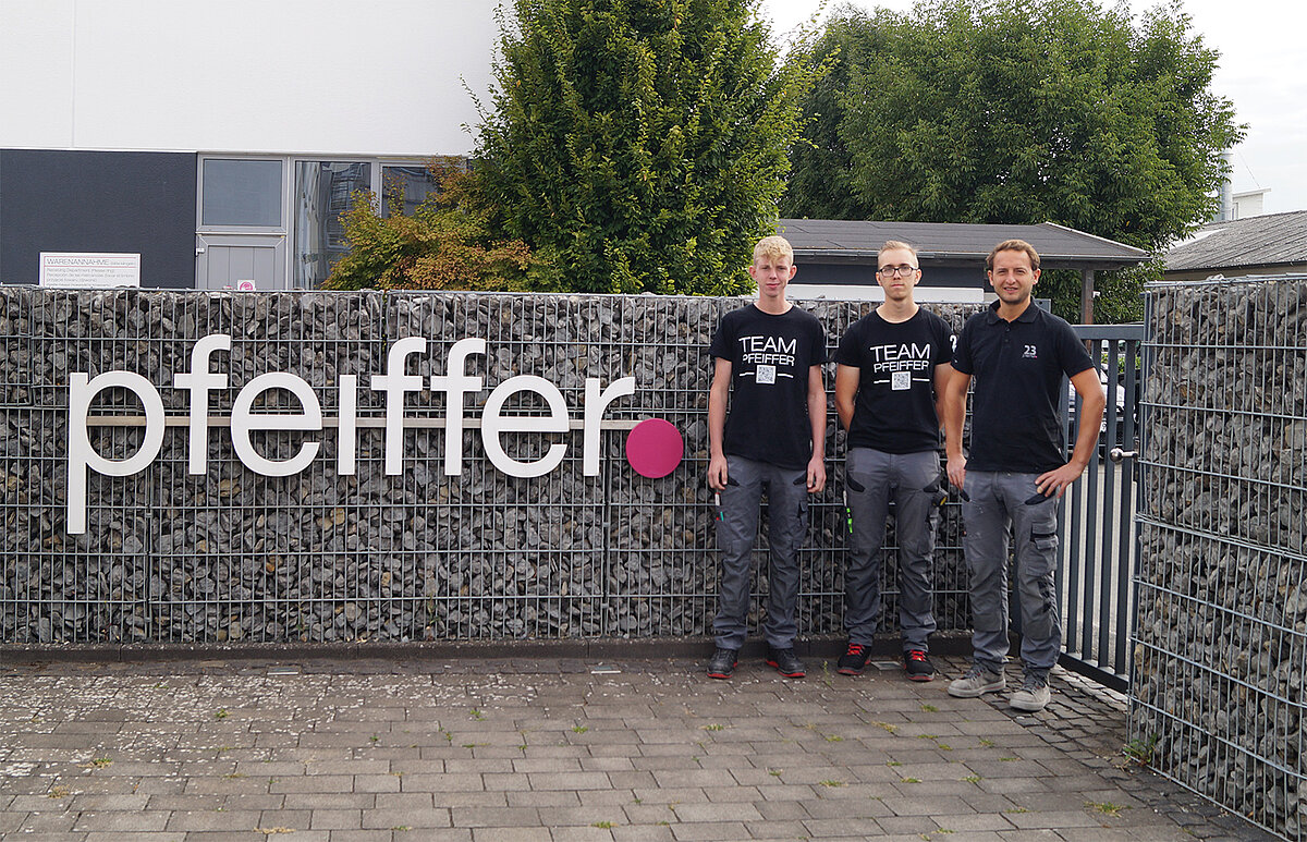 Ausbildungsstart 2022 - Pfeiffer Germany